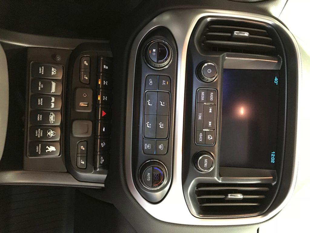 white truck dash big – Mallett Performance Cars